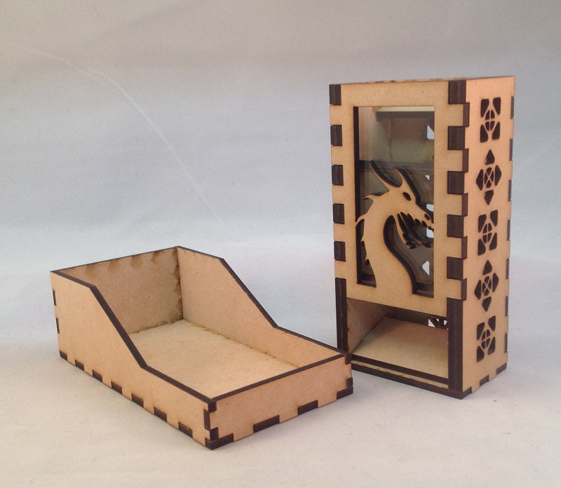 Dragon Dice Tower v2 | Atomic Laser Cut Designs