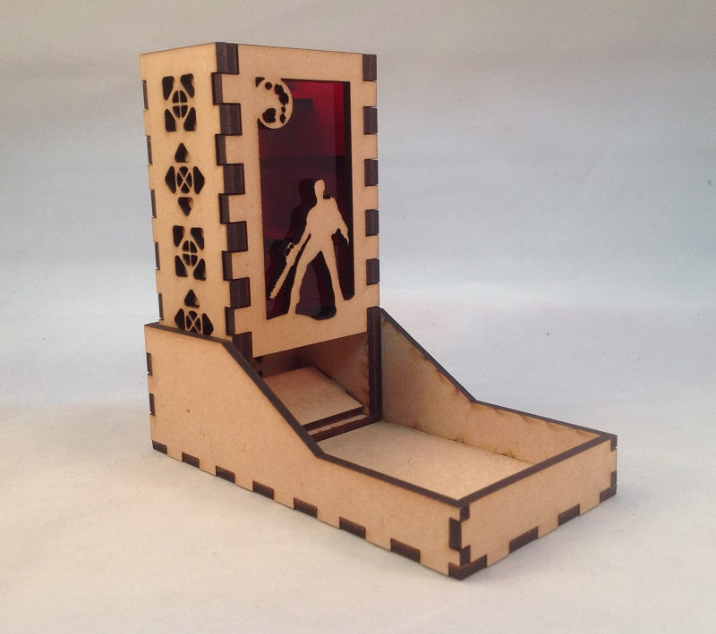 Ash Evil Dead Dice Tower v1 | Atomic Laser Cut Designs