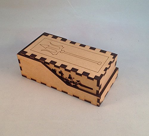 Mermaid Dice Tower v1 | Atomic Laser Cut Designs